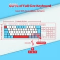 ZIYOU LANG T60 Wired 60% TKL Mechanical Gaming Keyboard with Led ...