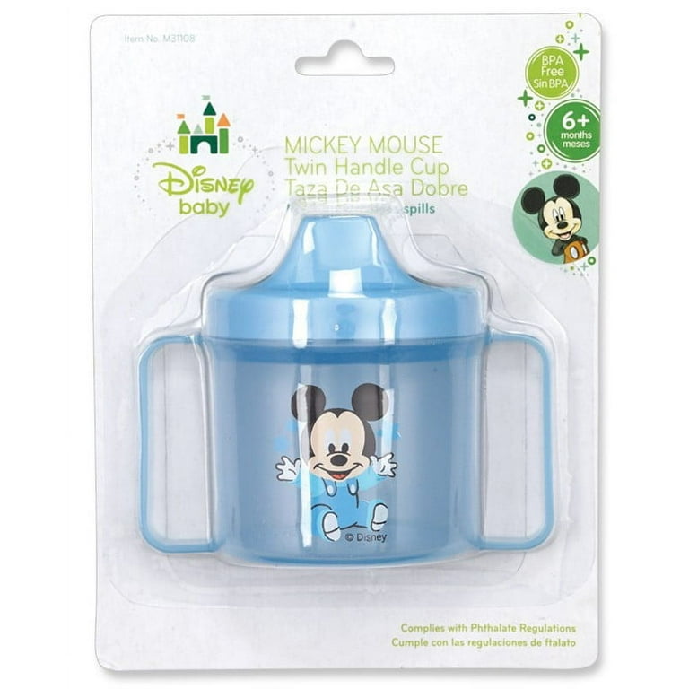 Mickey Mouse Plastic Cup With Handle