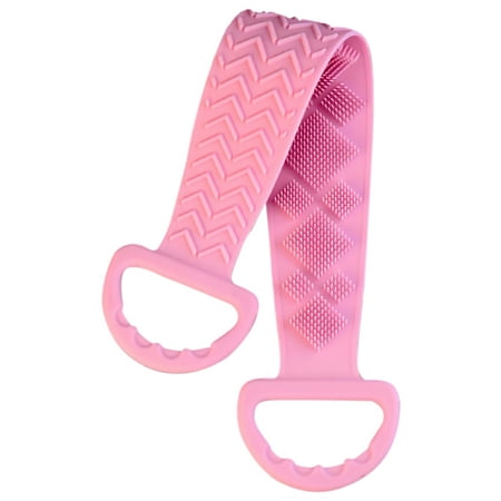 Body Exfoliating Bath Belt Home Back Scrubber Soft Silicone For Shower ...