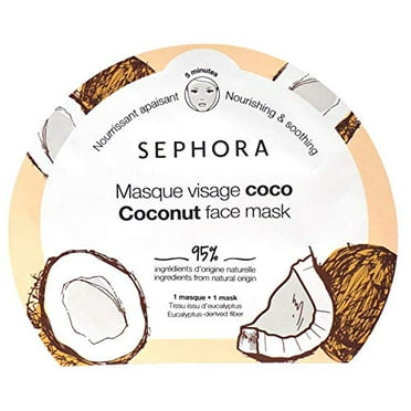 Sephora, Mask Nourishing and Smoothing Face, Coconut - Walmart.com