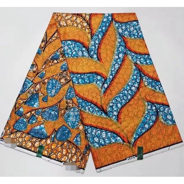 New Nigerian African Wax Fabrics Cotton Print Wrap Batik Ankara High ...