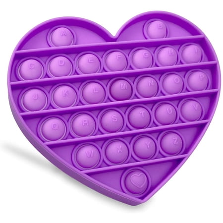 Heart Pop Fidget Sensory Toys Push Toy Bubble for | Walmart Canada