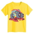 BOBOGOJP Boys T-Shirt Tee Kids Short Sleeves Shirt Excavator Monster ...