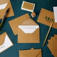 100 Pack Small Kraft Paper A1 Envelopes for 3x5 inches Cards ...