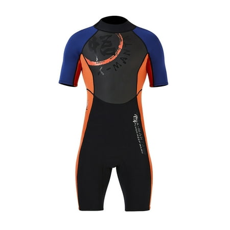 Jasmine DIVE SAIL 3mm Short Sleeve Wetsuit Men Diving Bathing Suit ...