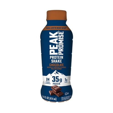 Peak Promise™ Protein Shake Vanilla, 14 fl oz - Walmart.com