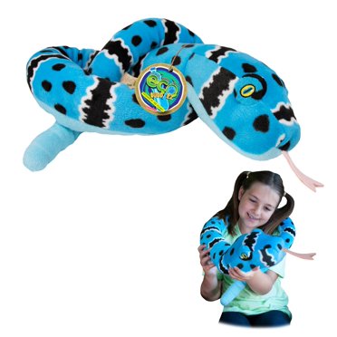 EcoBuddiez Sssnakes - Burmese Python from Deluxebase. 55" Soft Toy ...