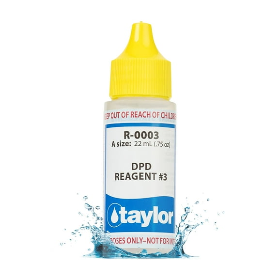 Taylor R-0001 Swimming Pool Spa Test Kit DPD Reagent #1 .75 Oz Refill ...