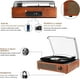 DIGITNOW Bluetooth Record Player Belt-Driven 3-Speed Turntable Built-in ...