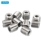 Uxcell Thread Adapters Sleeve Reducing Nut M10x1.5 Male to M5x0.8 ...