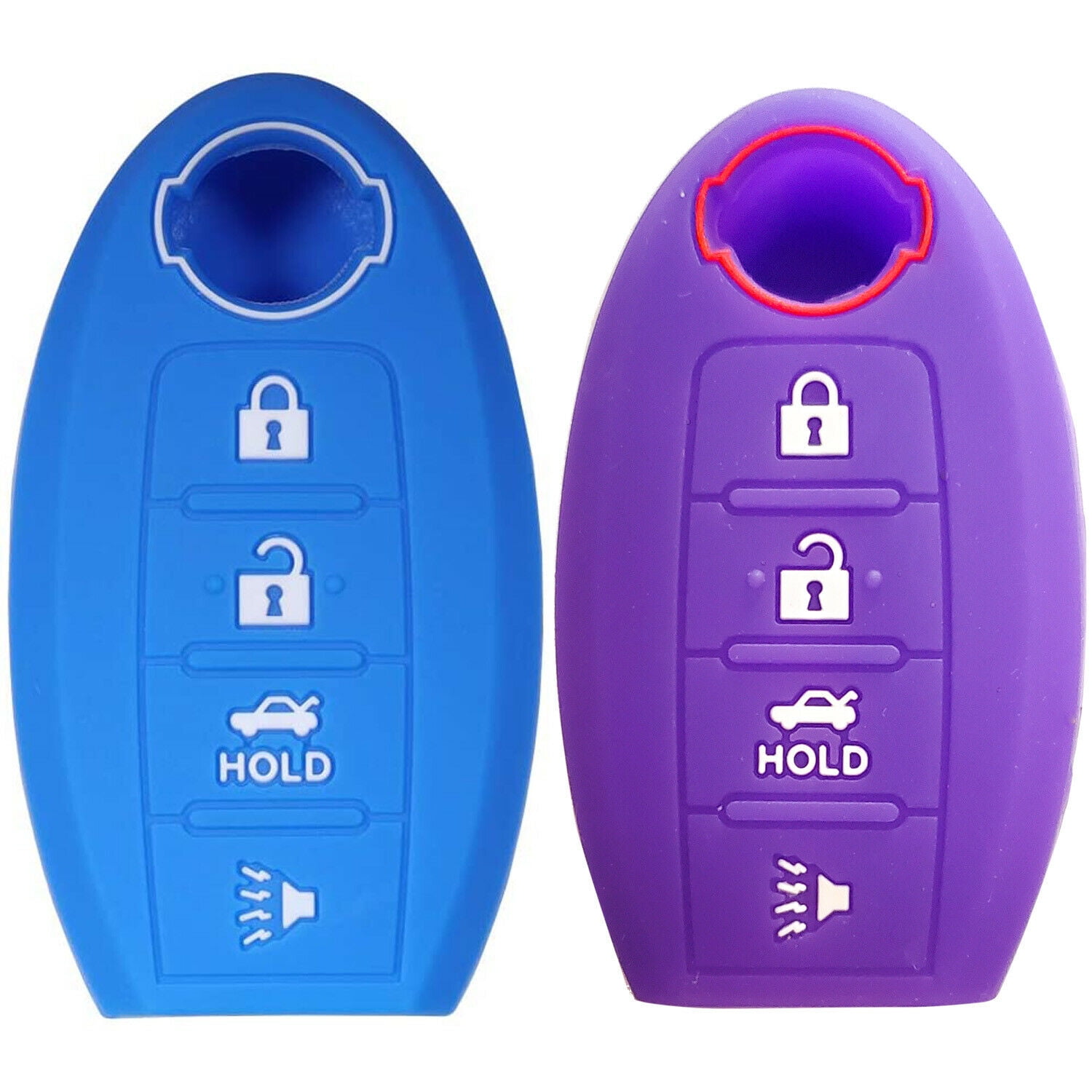 Dobrev 4 Button Flip Silicone Case Protector Skin Rubber Fob Cover ...