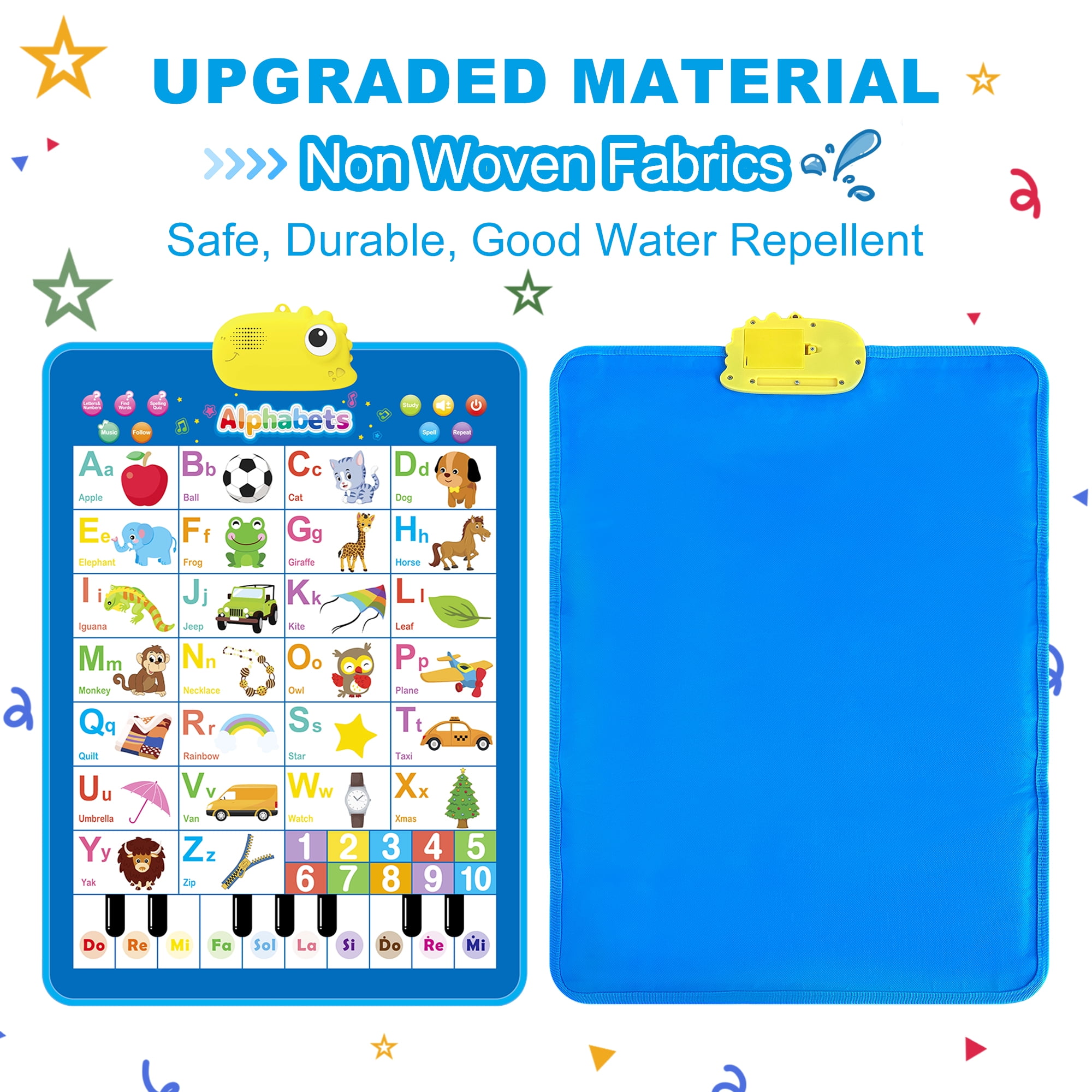 Adofi Electronic Interactive Alphabet Wall Chart, Bermuda | Ubuy