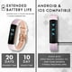 iTouch Slim Interchangeable Fitness Activity Tracker with Bonus Strap ...