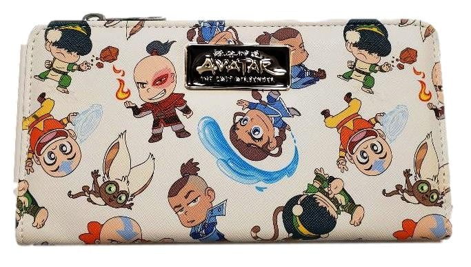 Avatar The Last Airbender Themed Zip Top Clutch Wallet - Walmart.com