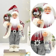 10" Metal Bobble Santa - Walmart.com