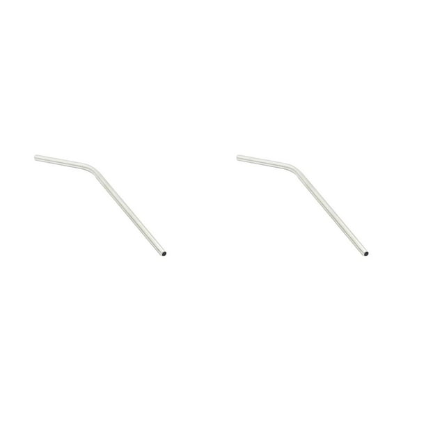 Langgg Stainless Steel Straws Metal Straw Bendy Straight Bar ...