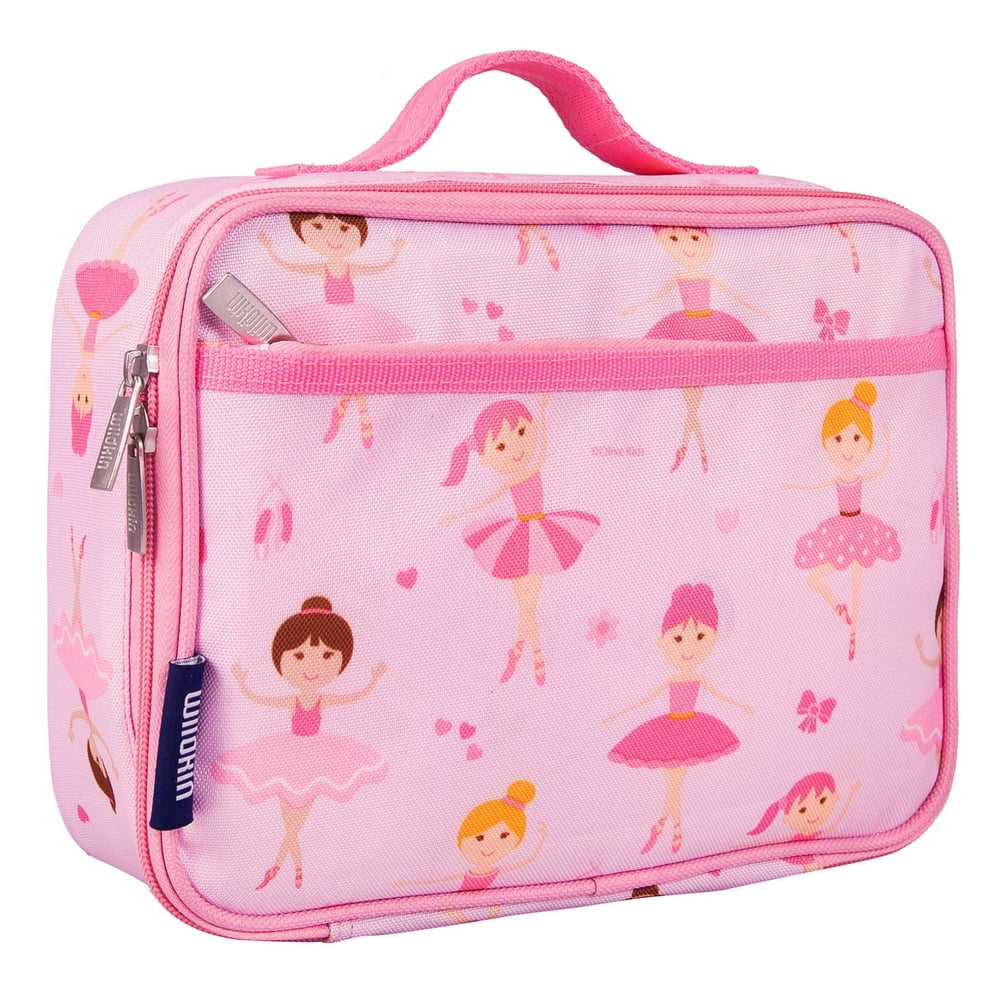 Wildkin Ballerina Pink Insulated Lunch Box for Boys and Girls - Walmart ...