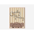 Affixzi Cheeky Monkey Nursery, Bedroom or Playroom Print, Cute Animal ...