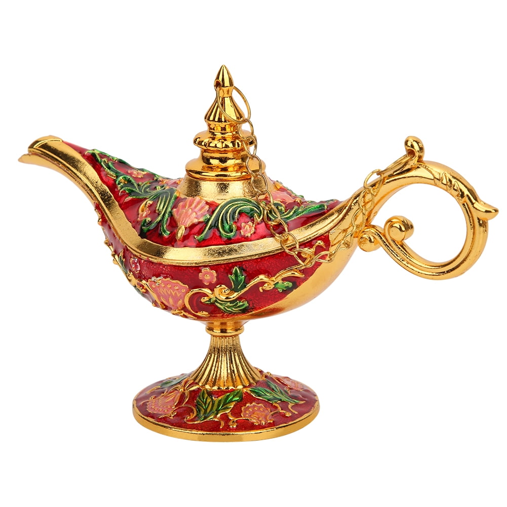 Tebru European Style Vintage Aladdin Magic Lamp Wishing Light ...