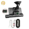 CHNGYDZ HD 1080P Dual Lens 4.0In Car DVR Cycle 24H Cam Black Box Camera ...