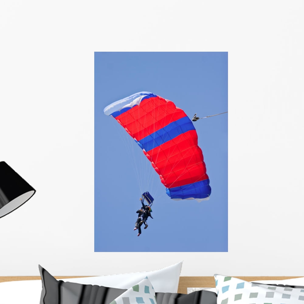 Tandem Skydiving Wall Mural Decal Sticker, Wallmonkeys Peel & Stick ...