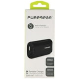 PureGear 5000mAh Portable USB Battery Charger w/ Built-in Flash Light ...