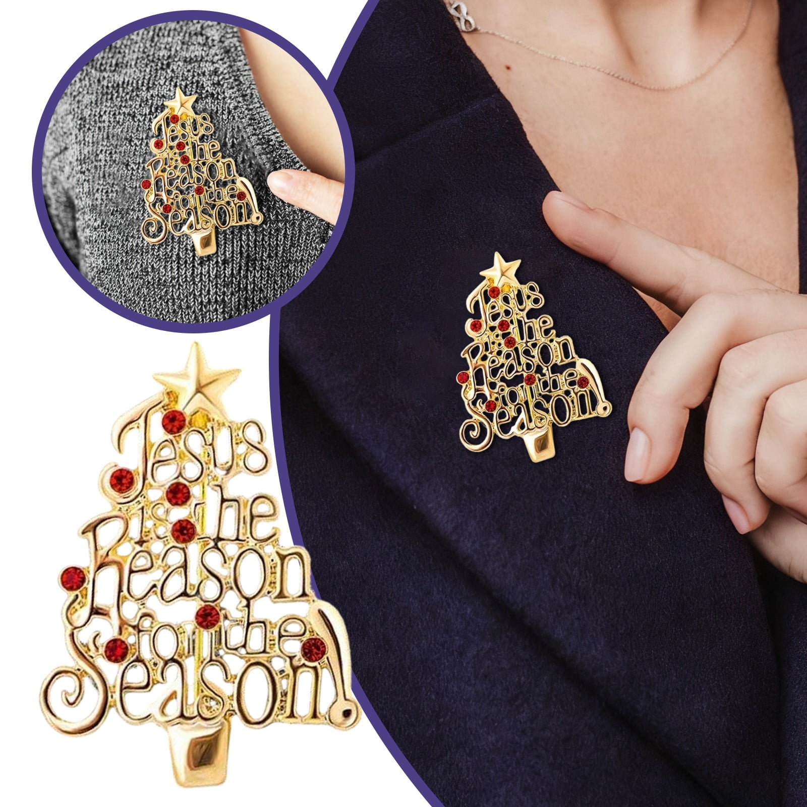 Click here for Chenjiaaa Pin Brooch Cute Enamel Holiday Jewelry F... prices