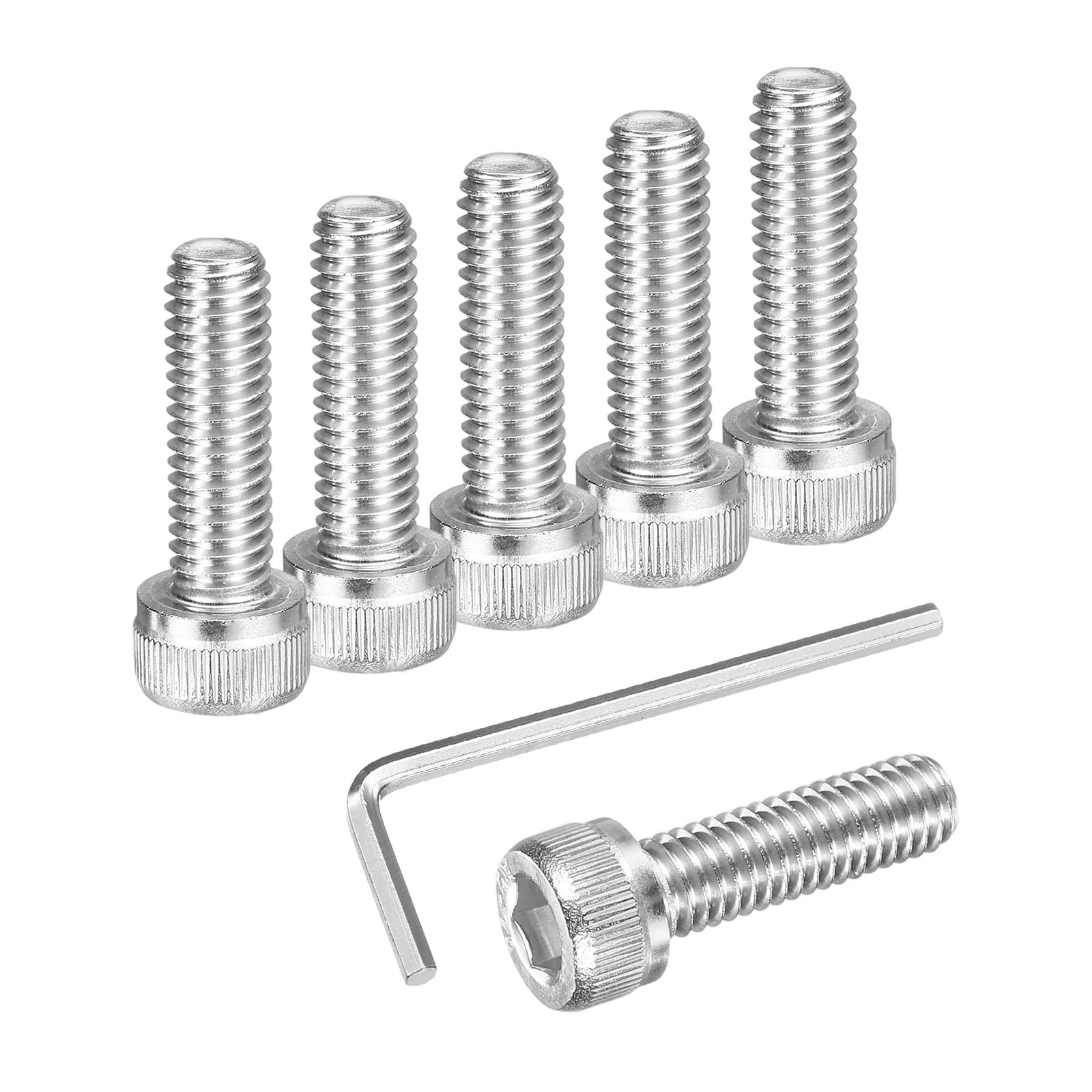 Click here for Uxcell 25pcs Socket Head Cap Screws  M6x20mm 304 S... prices