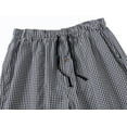Mofiz Mens Cotton Pajama Pants Lightweight Lounge Sleep Plaid Bottoms