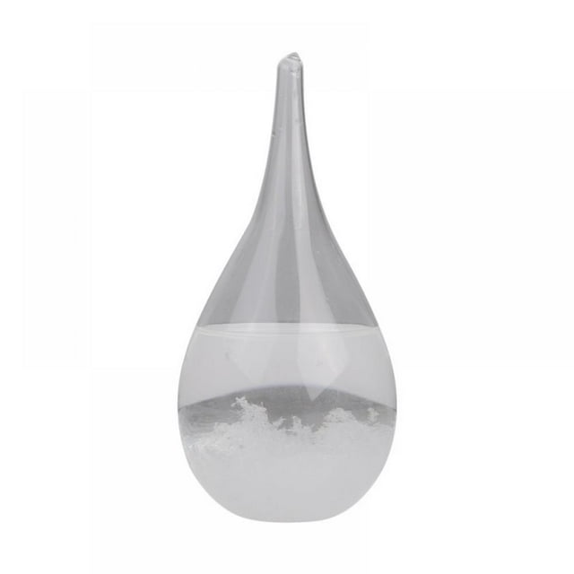 Storm Glass Weather Forecaster Drop-Shaped Liquid Weather Predictor ...