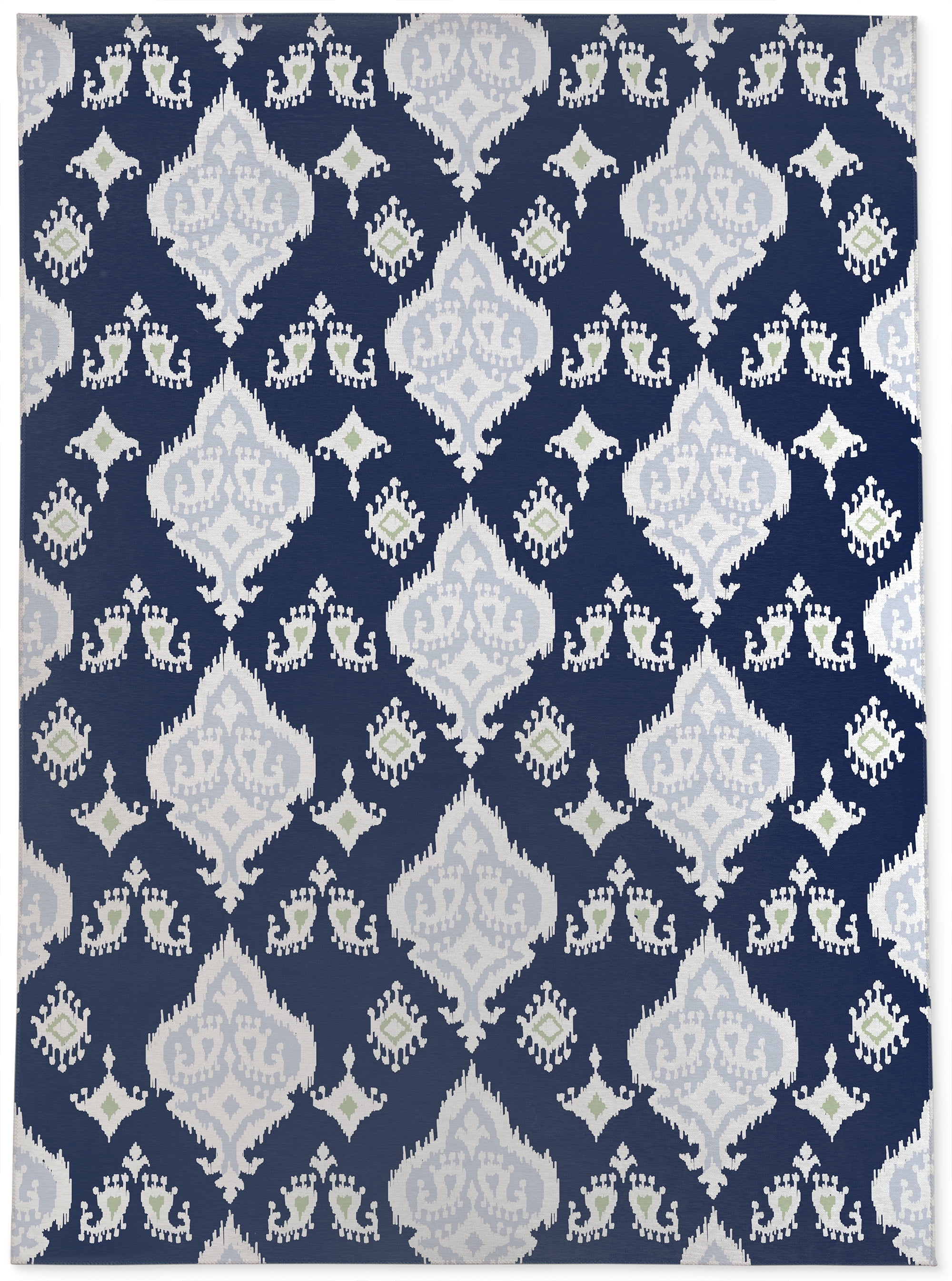 POOLSIDE IKAT NAVY Area Rug By Kavka Designs - Walmart.com