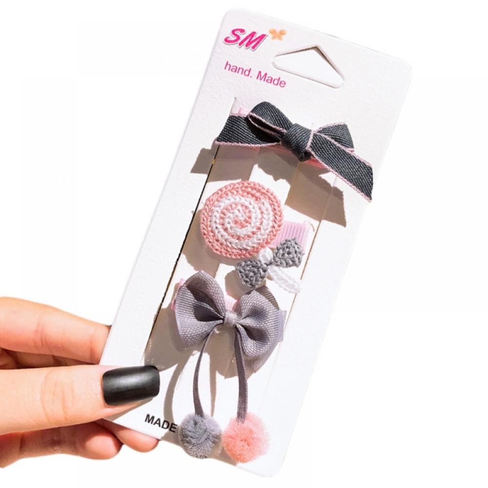4 Pcs Hair Pin Children's Hair Accessories Baby Hairpin Set Combination ...