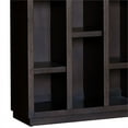 Eleven Shelf Open Storage Wood Bookcase Curio in Dark Brown by Pulaski ...
