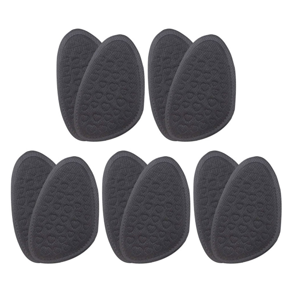 5 Pairs Sandals High Heel Foot Pads Reusable Soft Ball of Foot Cushions ...