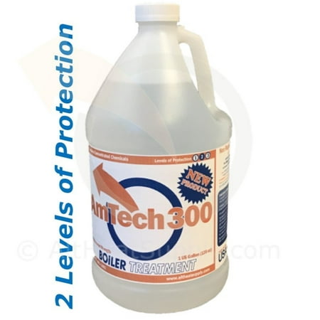 Amtech 300 Wood Boiler Water Treatment, Corrosion Inhibitor, 1 Gallon ...