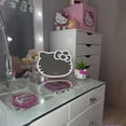 Impressions Vanity Supercute Hello Kitty Tri-Tone LED Table Mirror with ...