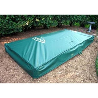 SandLock 5'x5' Square Sandbox with Cover, Corner Seats, and Ground ...