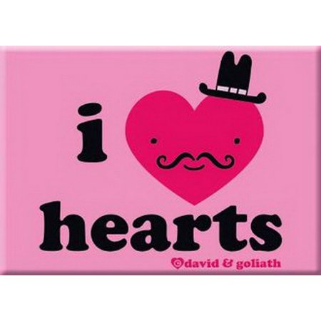 David and Goliath I Heart Hearts Magnet 29668DG | Walmart Canada