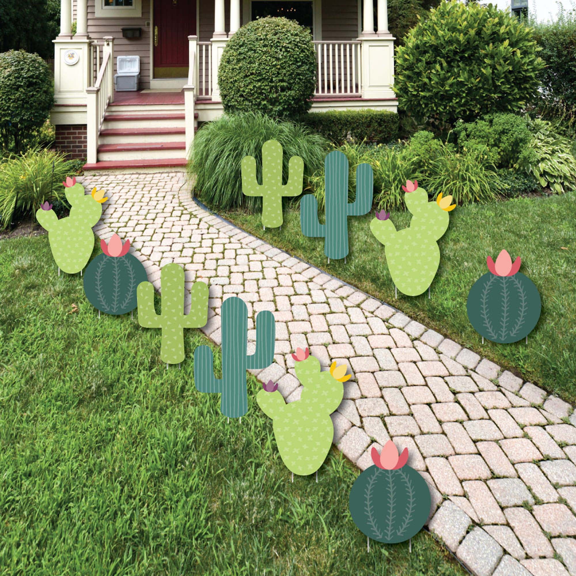 Big Dot of Happiness Prickly Cactus Party - Cactus Lawn Decorations ...
