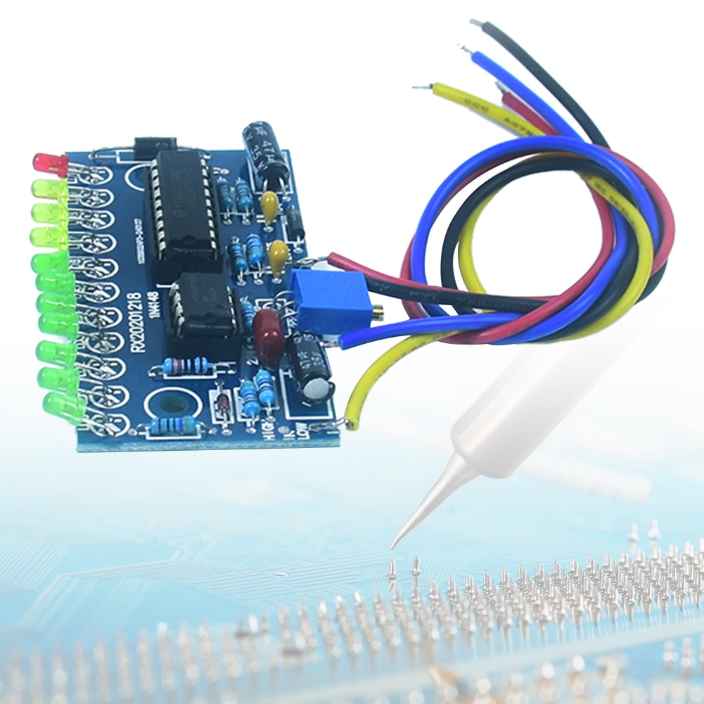 LM3915 10 LED Audio Level Indicator DIY Electronic Audio Indicator Suite Sound Audio Spectrum ...