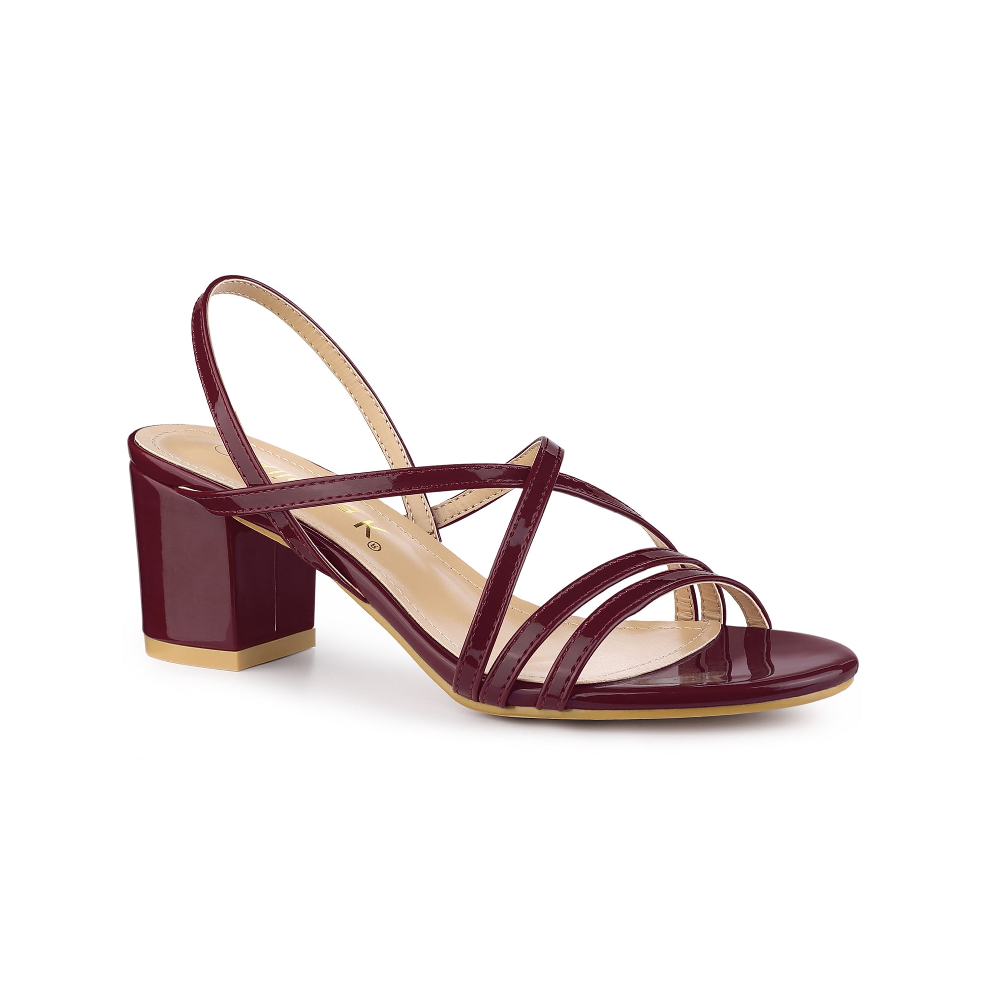 Click here for Blissful Step Womens Solid Color Strappy Slingback... prices