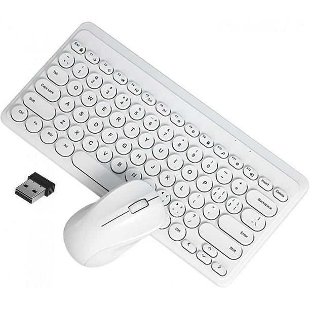 Wireless Keyboard And Mouse Combo Ultra Slim Ergonomic Usb Keyboard ...
