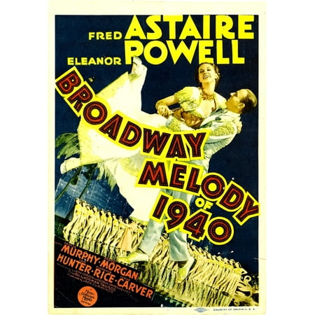 Broadway Melody Of 1940 From Left: Eleanor Powell Fred Astaire 1940 Movie Poster Masterprint (24 ...