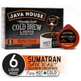 Java House Cold Brew Coffee Pods, Sumatran, 6 Count - Walmart.com