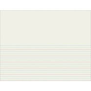 Zaner-Bloser, PACZP2610, Broken Midline Ruled Paper, 500 Per Ream ...