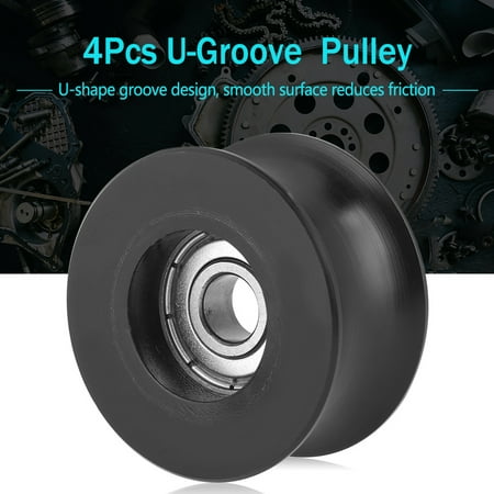 U-Type Pulley, Metal Guide Wheel U-Groove Pulley, U-groove For Many ...