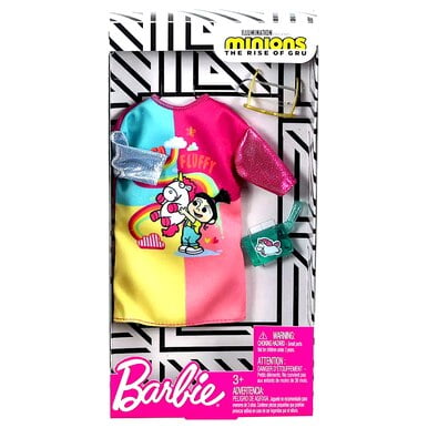Barbie Complete Look Minions: The Rise of Gru Fashion - Walmart.com ...