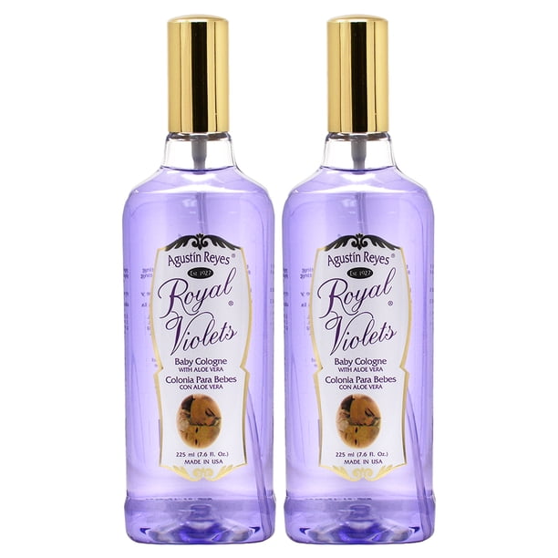 Royal Violets Cologne w/Aloe Vera 7.6 oz (Pack of 2) - Walmart.com