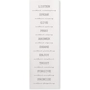 10 Commandments Rustic Wood Sign 12x18 - Walmart.com