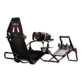 Next Level Racing F-GT Lite Simulator Cockpit with Steering Wheel ...